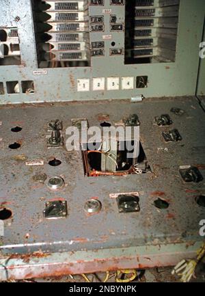 Inside the Chernobyl Nuclear Power Plant's Unit-4 showing melted and ...