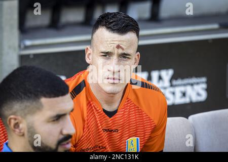 WAALWIJK - 14-02-2023. Mandemakers stadion, RKC, RKC keeper Etienne ...