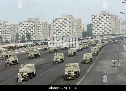 Egypt marked the third anniversary of the 1973 war with Israel. A ...