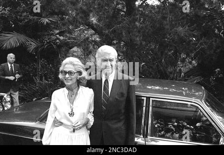 Glenn Ford With His Wife Cynthia Hayward 1979 Credit: Ralph Dominguez ...