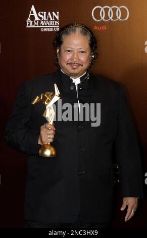 Actor Sammo Hung Kam-po (left), and his wife Joyce Godenzi, pose on the ...