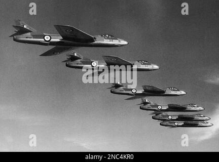 ROYAL AIR FORCE HAWKER HUNTERS Stock Photo - Alamy