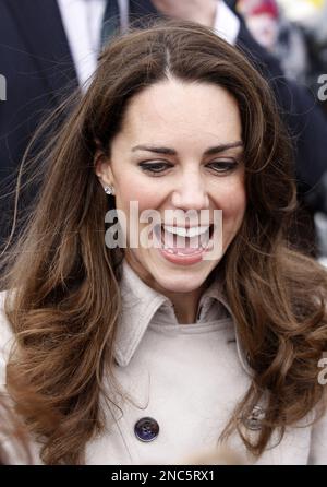 Kate Middleton and Prince William Leaving Connect on Cubitt Street ...