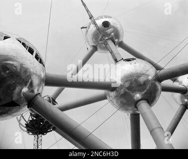 A top view of an atom in Brussels, Belgium Stock Photo - Alamy