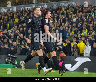 Jacob Greaves #4 of Hull City celebrates his goal to make it 0-1 during ...