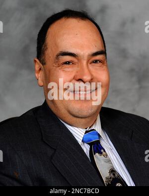 Alaska state Sen. Donny Olson, right, speaks with Sen. John Coghill on ...