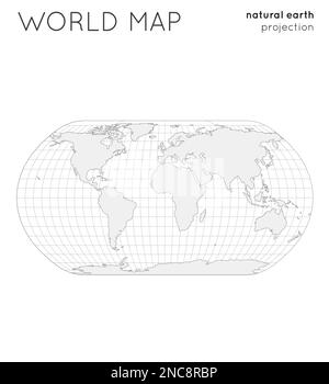 graticule globe Meridian and parallel Earth Stock Vector Image & Art ...