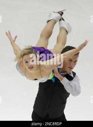 Australia's Danielle Obrien and Gregory Merriman perform during the ice ...
