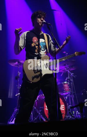 Stone, a British post punk band from Liverpool performing live while ...