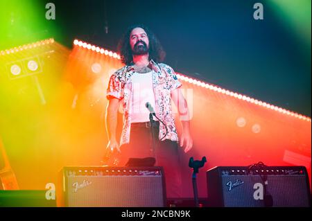 Manchester, UK. 14th February 2023. Paddy Cornwall, Seamus Coyle , Eric ...