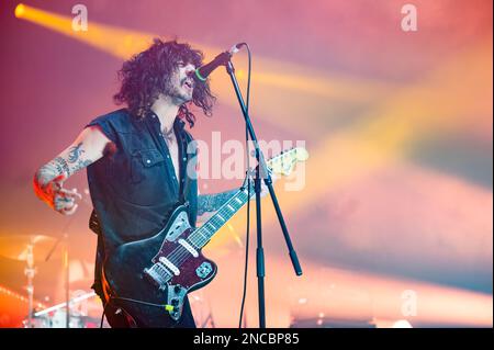 Manchester, UK. 14th February 2023. Paddy Cornwall, Seamus Coyle , Eric ...