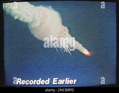 FILE - In this Jan. 28, 1986 file picture, spectators at the Kennedy ...