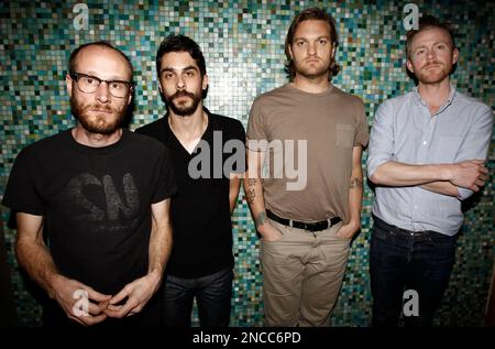 From left, Jonnie Russell, Nathan Willett, Matt Aveiro, and Matt Maust ...