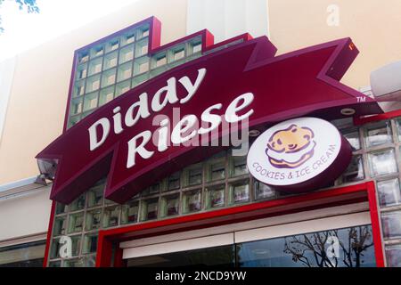 Diddy Riese cookies and ice cream shop in Westwood, Los Angeles ...