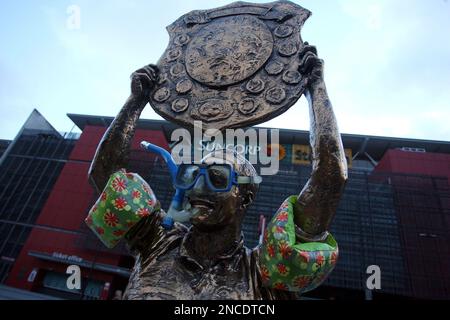 Statue of Wally Lewis, Suncorp Stadium, Brisbane, Queensland, Australia ...