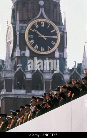 Left to right Soviet military leaders Iona Yakir Semyon Budenny and ...
