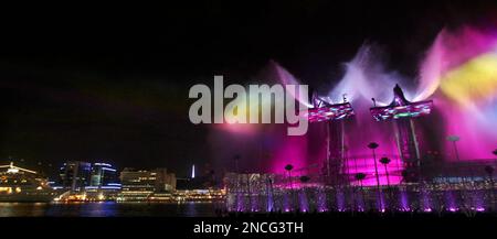 A pair of 10-storey high robotic cranes, the world's largest ...