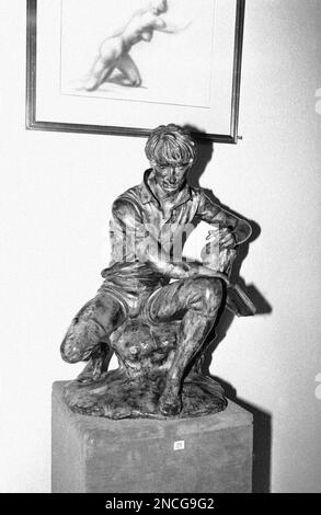 Bronze statue by German sculptor Arno Breker. Museum Arno Breker ...