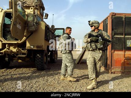 CAMP VICTORY, IRAQ--Sgt. Maj. Mark Cornejo, Multi-National Corps-Iraq ...