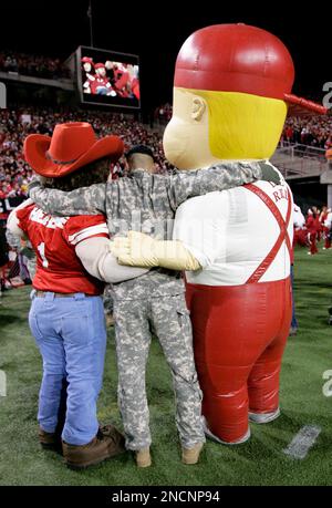 Herbie Husker and Lil' Red, Nebraska mascots before the college ...