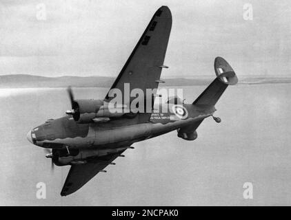 Royal Air Force Coastal Command, 1939-1945. An airman steers an 18-foot ...