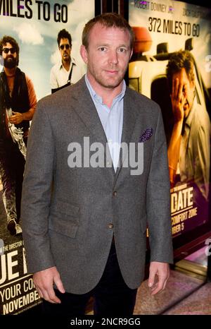 Director Guy Ritchie arrives for the European Premiere of Sherlock ...