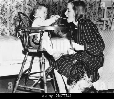 Helen Hayes with son, James MacArthur, husband, Charles MacArthur ...