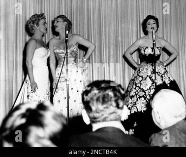 From left, Eva Gabor, Magda Gabor, Jolie Gabor, Zsa Zsa Gabor, at the ...