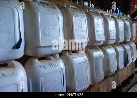 Coconut School built from recycled plastic, bottles and rubber tires in ...