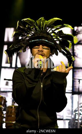 JAY KAY lead singer with Jamiroquai in 1997 Stock Photo - Alamy