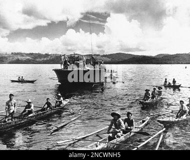 Battle of Surigao Strait Stock Photo - Alamy