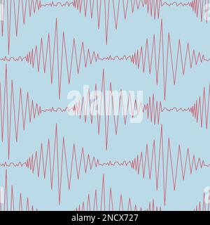 Seismogram. Recording earthquake shock activity. seismograph data ...