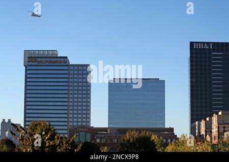 Wells Fargo building at Atlantic Station in Midtown Atlanta, Georgia ...