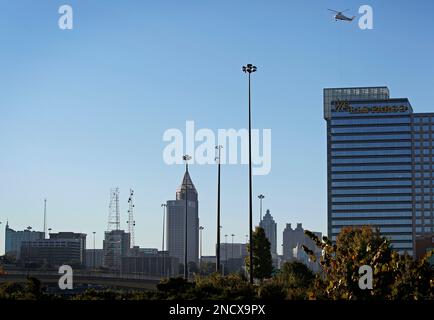 Wells Fargo building at Atlantic Station in Midtown Atlanta, Georgia ...