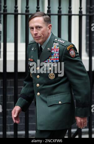 US Army General David Petraeus, Commander United States Central Command ...