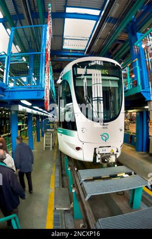 Paris, France, RATP Atelier, Men Working in Public Transport Workshop ...