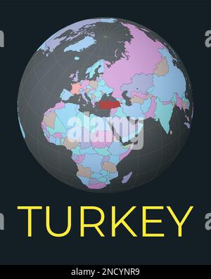 Map of Asia, highlighted on the world map, Asia on the world map ...