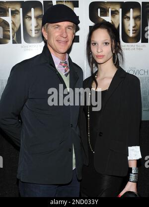 Matthew Modine with daughter Ruby Modine Premiere screening of 'Weeds ...