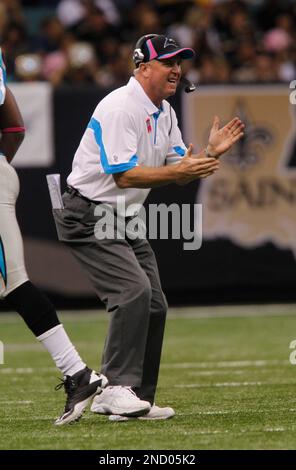 Carolina Panthers head coach John Fox stands on the sidelines during ...