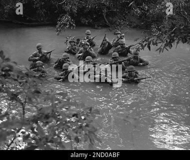 U.S. “Bushmaster” troops of the Caribbean Defense Command, expert ...