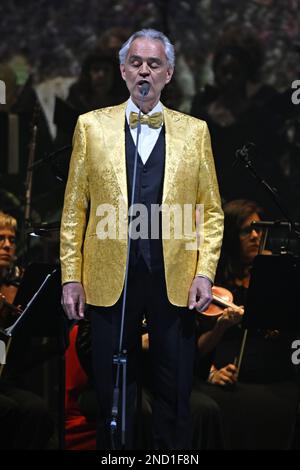 Sunrise FL, USA. 14th Feb, 2022. Conductor Steven Mercurio performs ...