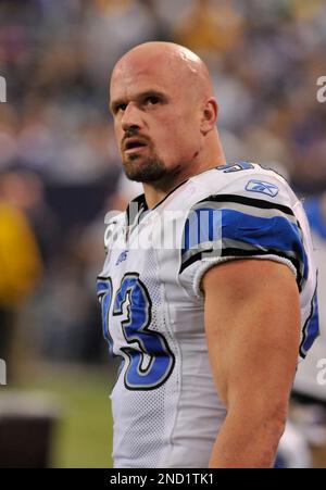 Detroit Lions defensive end Kyle Vanden Bosch is shown during NFL ...