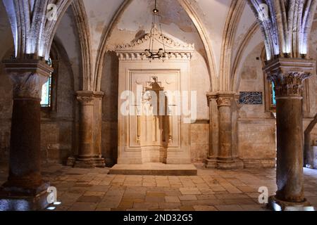 The Cenaculum (Last Supper Room Stock Photo - Alamy