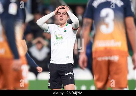 Inigo Sainz-Maza of Real Racing Club in action during the La Liga ...