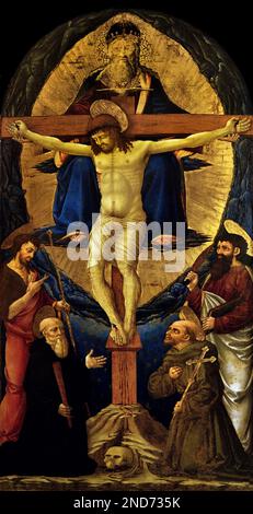 Trinity between St Benedict, St Francis of Assisi, St Bartholomew,and ...