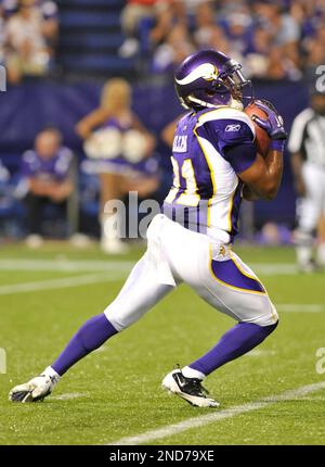 Minnesota Vikings cornerback Asher Allen during NFL football training ...