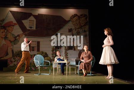 Charles Aitken (Chris Keller), Amy Nuttall (Ann Deever) in ALL MY SONS ...