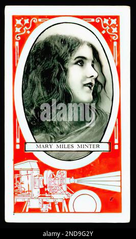 Mary Miles Minter was a popular silent film actress during the early ...