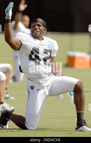 Jacksonville Jaguars safety Gerald Alexander during an NFL football game against the Tennessee ...
