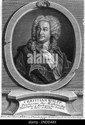 Christian Wolff (1679-1754), German philosopher. Wolff was born at ...